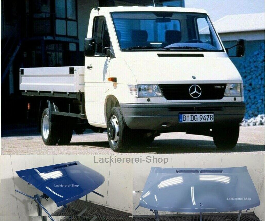 MOTORHAUBE LACKIERT IN WUNSCHFARBE NEU für Mercedes-Benz Sprinter W901 ...