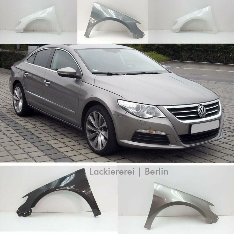 KOTFLÜGEL VORNE LACKIERT IN WUNSCHFARBE NEU für VW Passat CC 2008-2012 ...