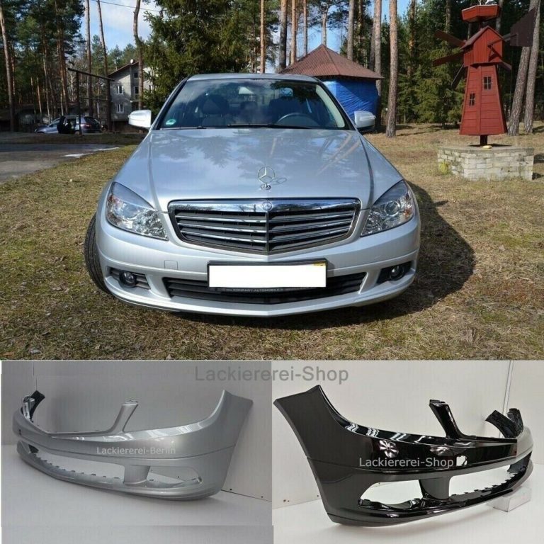 STOßSTANGE VORNE LACKIERT IN WUNSCHFARBE für Mercedes C-Klasse W204 ...