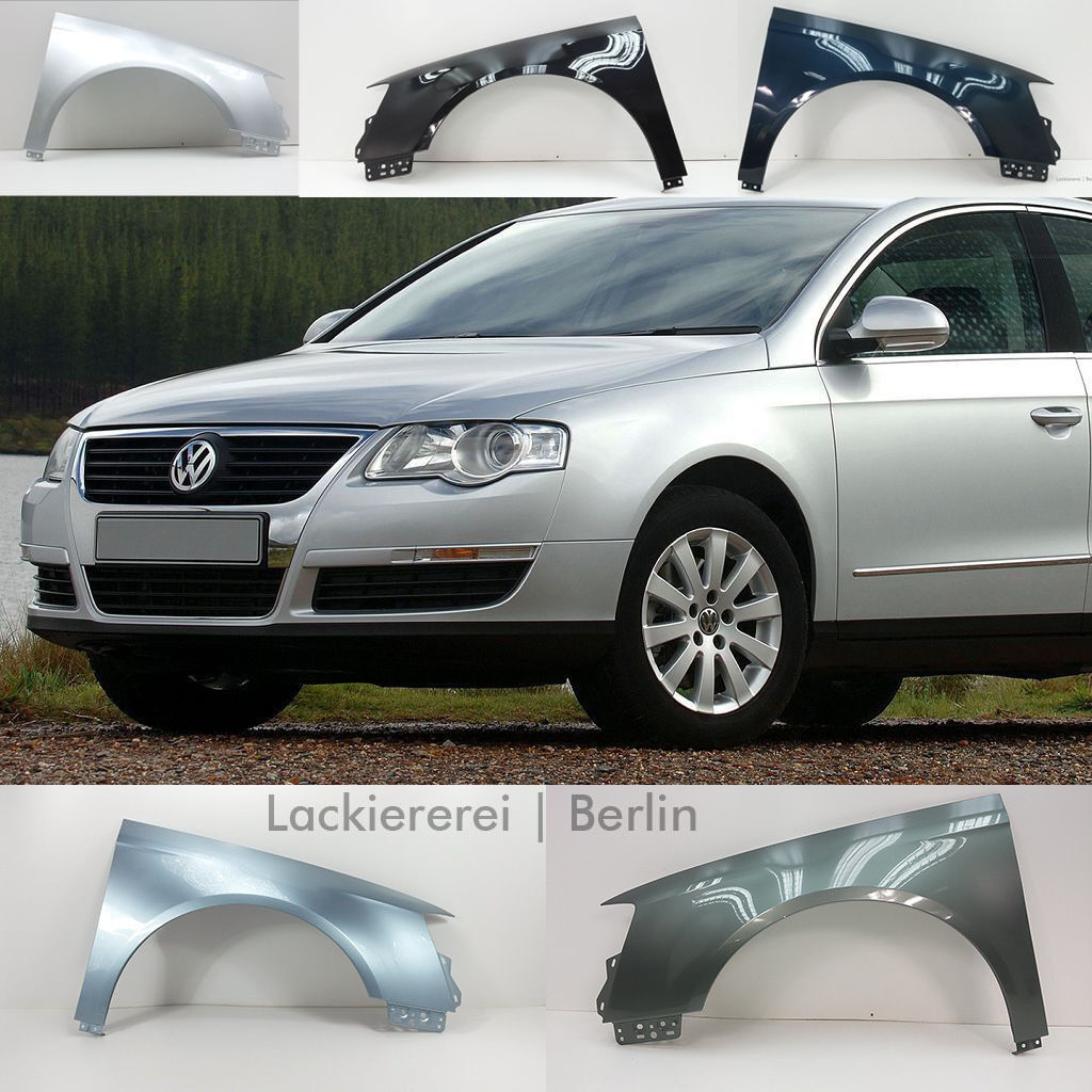 VW Passat 3C (B6) 2005-2010 KOTFLÜGEL links/rechts LACKIERT IN ...