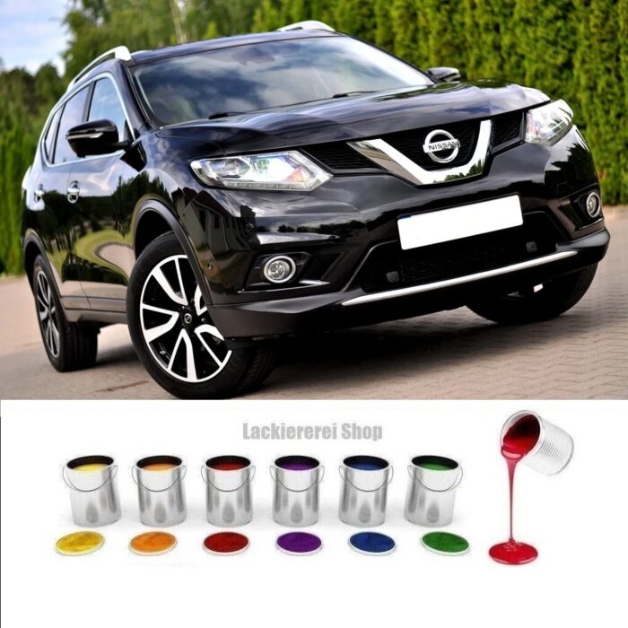 STOßSTANGE VORNE LACKIERT IN WUNSCHFARBE NEU für Nissan X-TRAIL 2014 ...